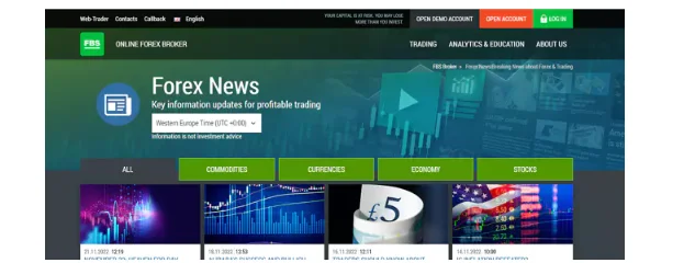 FBS Review تقييم ومراجعة شركة التداول