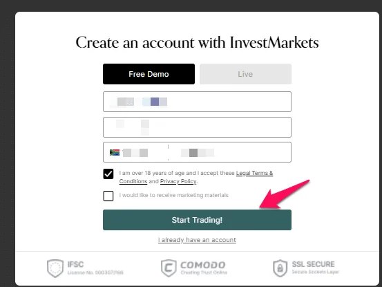invest markets تقييم ومراجعة
